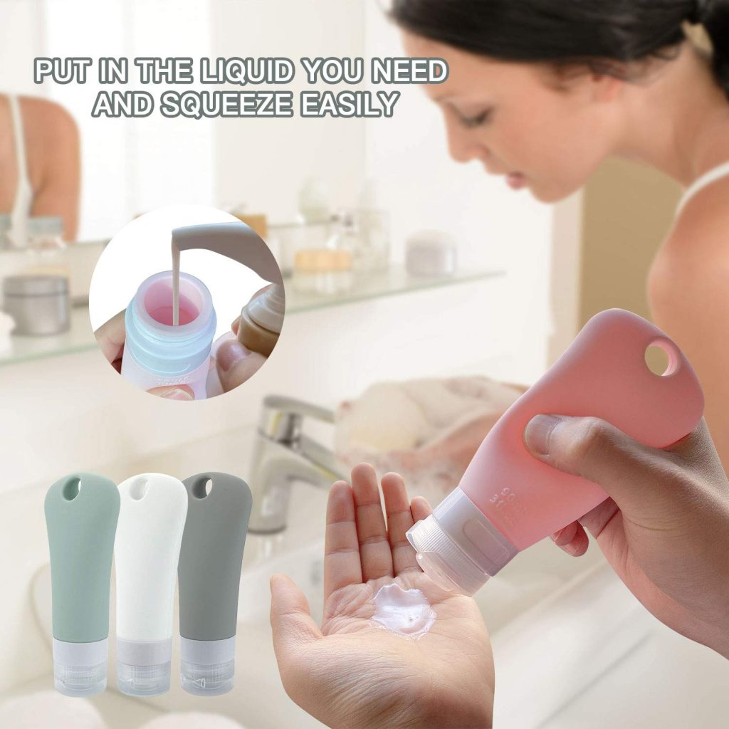 Leak Proof Squeezable Portable Tubes